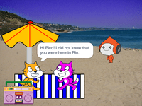 Play Scratch Days: Beach Vacation - Free Online Scratch Game