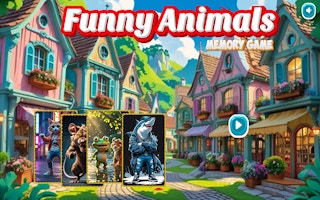 Funny Animals Memory Game - Play free online - CrazyGames-Poki