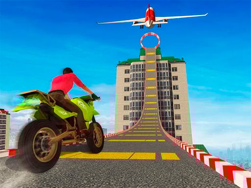 Sky Bike Stunt 3D - Play free online - CrazyGames-Poki