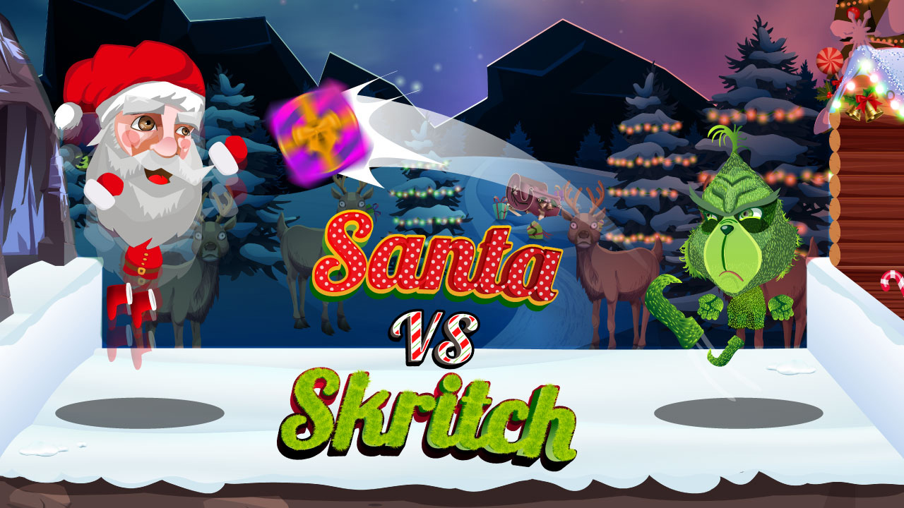 Play Santa Vs Skritch - Free Online Football Game