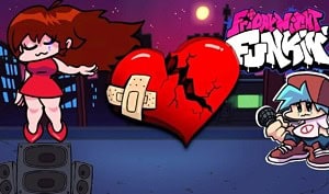 Play FNF Vs BF Vs GF Broken Heart - Free Online FNFunkin Game