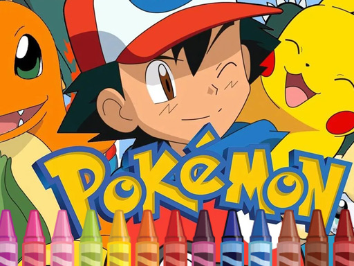 Pokemon Coloring - Play free online - CrazyGames-Poki