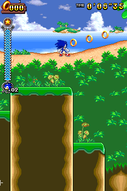 เล่น Sonic Rush Adventure (ยุโรป) (en, Ja, Fr, De, Es, It) (Rev 1 ...