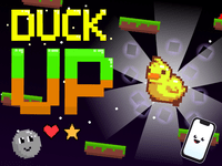 Play Duck Up 2: Space Duck - Free Online Scratch Game