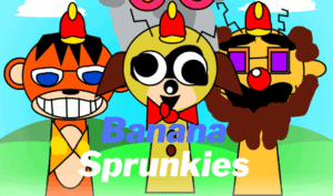 Main Banana Sprunkis - Permainan Online Percuma