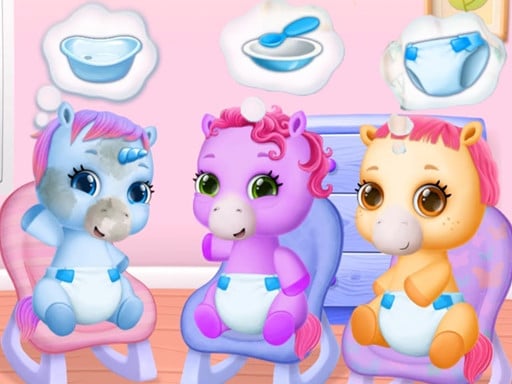 Baby Pony Sisters Care - Play free online - CrazyGames-Poki