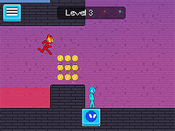 Дуэт вода и огонь - Играй бесплатно онлайн - CrazyGames-Poki