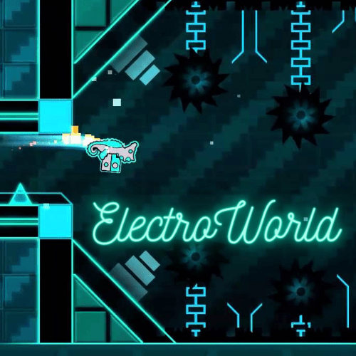 Play Geometry Dash ElectroWorld - Free Online Geometry Dash Game