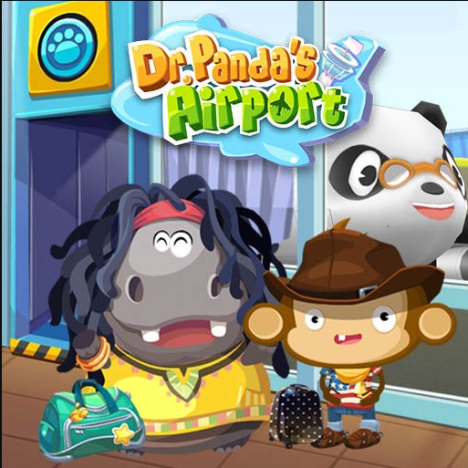 Play Dr Panda Airport - Free Online Life Game