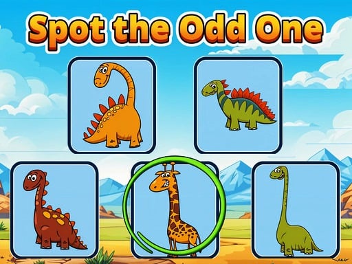 Play Spot The Odd One - Free Online Guessr Game
