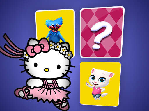 Cartão De Memória Hello Kitty Match - Jogue grátis online - CrazyGames-Poki