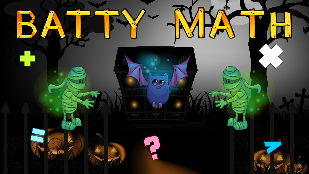 Play Batty Math - Free Online Clicker Game