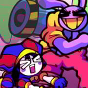 Play FNF X The Amazing Digital Circus: Candy Carrier Chaos - Free Online FNFunkin Game