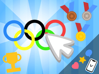 Play Olympics Medal Clicker - Free Online Scratch Game