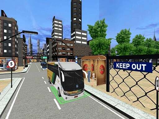 City Coach Bus Passenger Driving :Bus Parking 2021 - Play free online ...