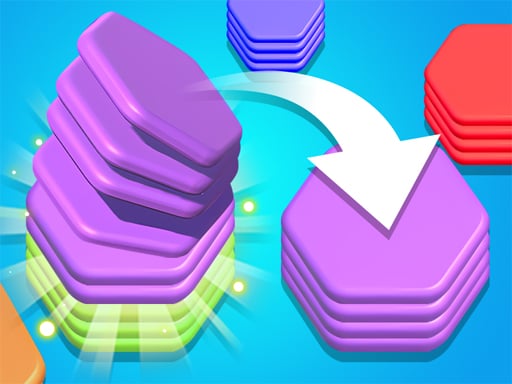 Hexa Sort 3D - Jogue grátis online - CrazyGames-Poki