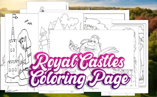 Royal Castles Coloring Page - Play free online - CrazyGames-Poki