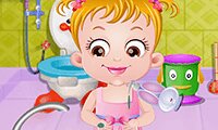 Play Baby Hazel: Bathroom Hygiene - Free Online Girl Game