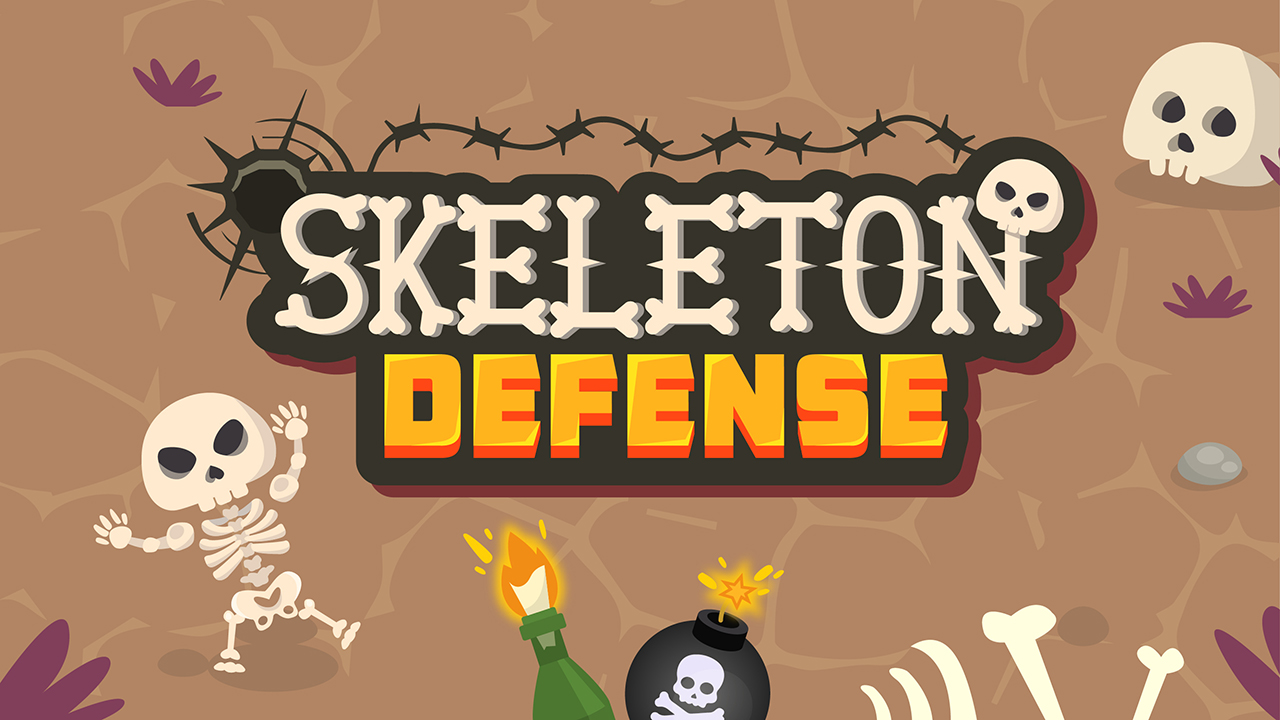 Play Skeleton Defense - Free Online Shooting Game