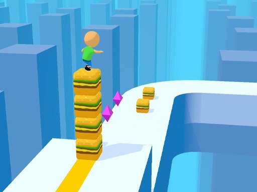 Cube Stack - Cube Surfer - Jouez gratuitement en ligne - CrazyGames-Poki