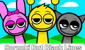 Sprunki But Black Lines - Play free online - CrazyGames-Poki
