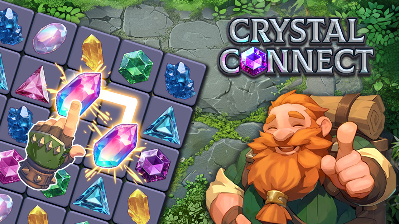 Play Crystal Connect - Free Online Mahjong Game
