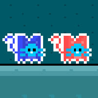 Red And Blue Cat - Play free online - CrazyGames-Poki