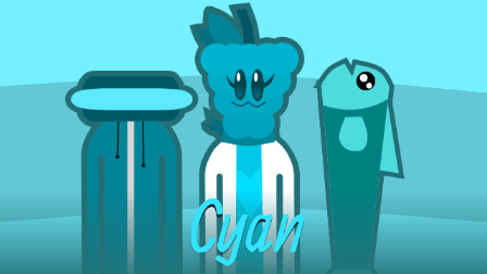 Cyan - (Hecho Por Fans) Colorbox V12 - Juega gratis en línea ...