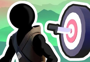 Play Stick The Ninja: Throwing Knives - Free Online Stickman Game