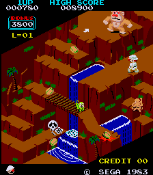 Play Congo Bongo (Rev C, 3 Board Stack) - Free Online Arcade Game