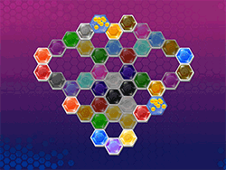 Play Crystal Hexajong - Free Online Mahjong Game
