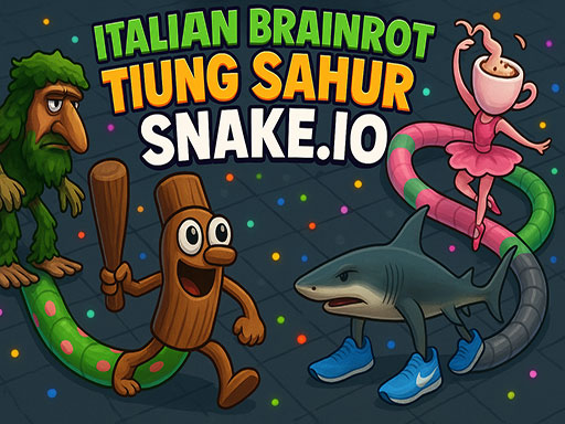 Italian Brainrot Tung Sahur Snake.io - Play free online - CrazyGames-Poki