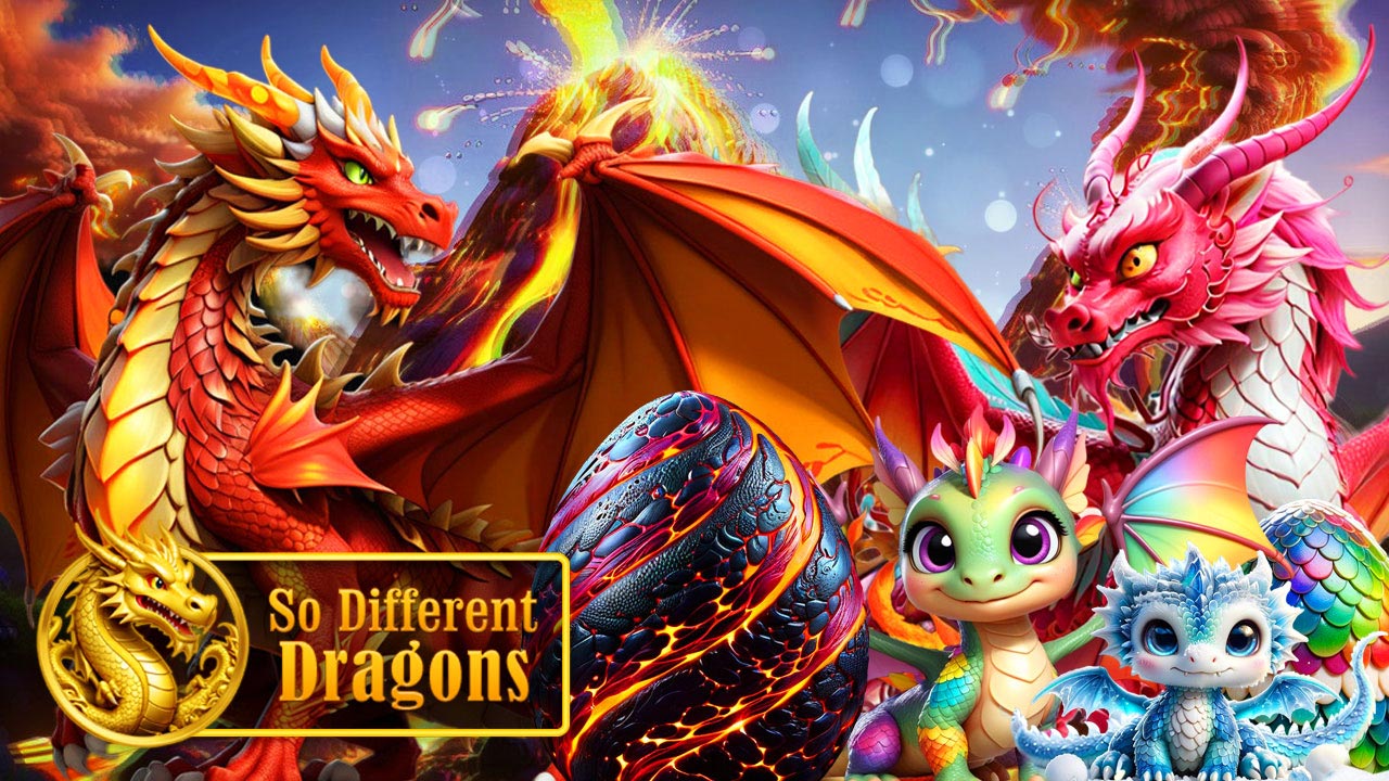 Dragões Tão Diferentes - Jogue grátis online - CrazyGames-Poki