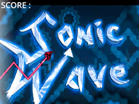 Play Geometry Dash Wave Sonic Wave - Free Online Scratch Game