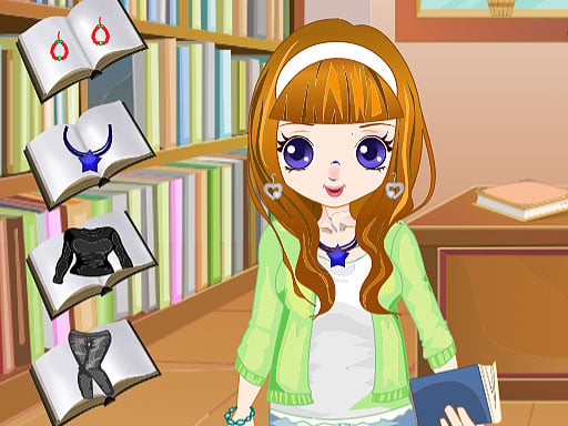 Library Girl Dressup - Play free online - CrazyGames-Poki