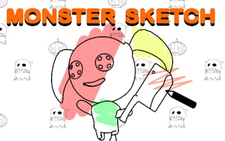 Monster Sketch Drawing Game - Play free online - CrazyGames-Poki