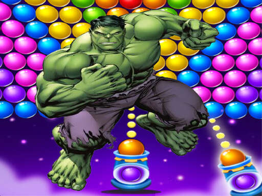 Play Hulk Bubble Shooter Games - Play free online - CrazyGames-Poki