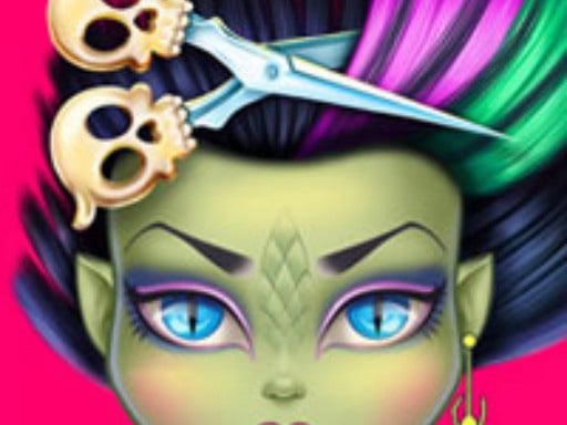 Monster Hair Salon: Crazy Hair Game - Play free online - CrazyGames-Poki