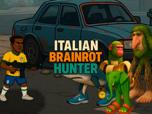 Play Italian Brainrot Hunter - Free Online Arcade Game