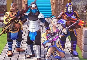 Ninja Clash Heroes 3D - Play free online - CrazyGames-Poki