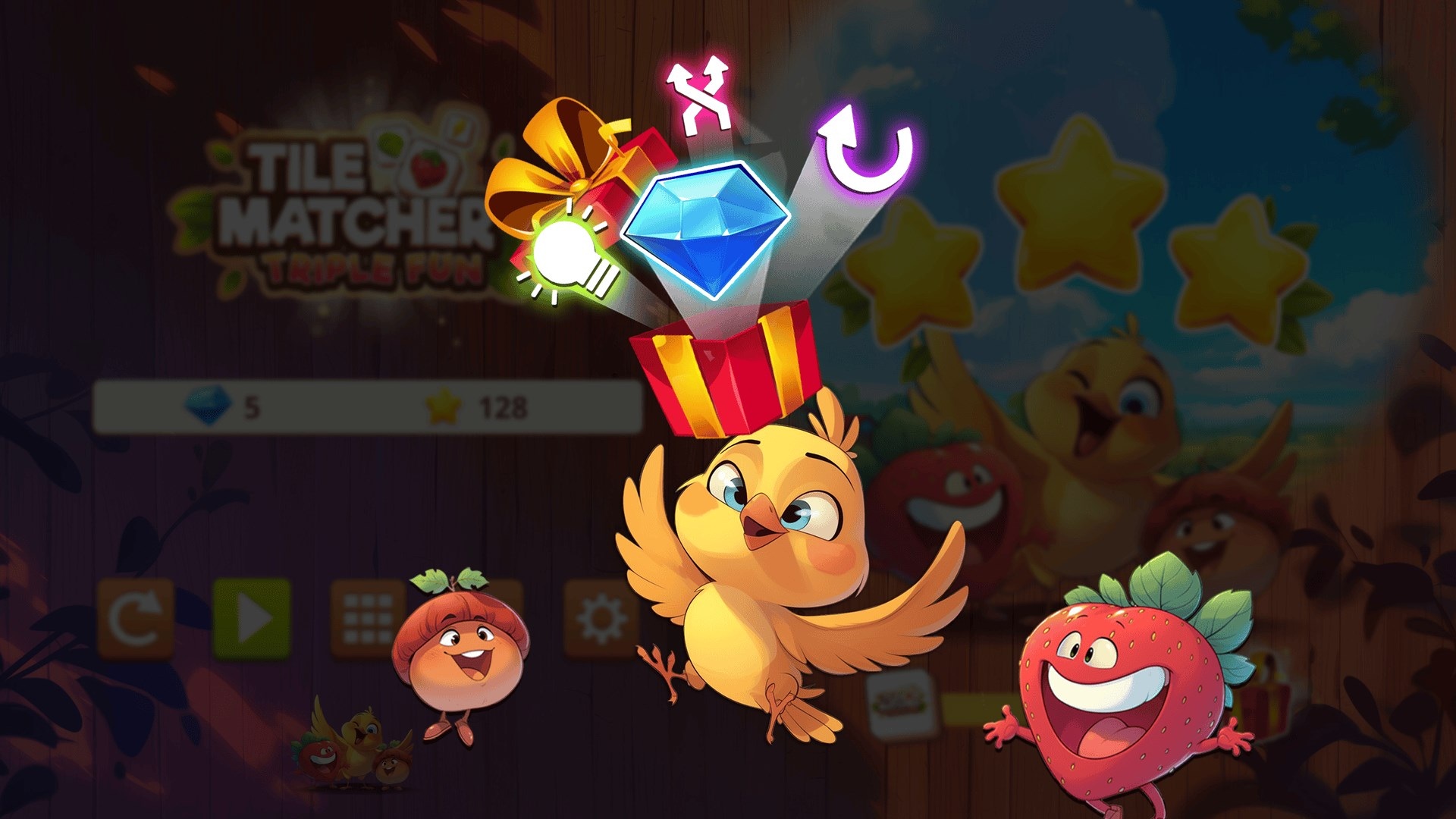 Play Tile Matcher: Triple Fun - Free Online Mahjong Game