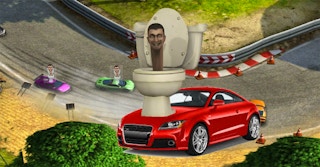 Skibidi Toilet Racing Multiplayer - Play free online - CrazyGames-Poki