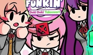 FNF Vs Doki Doki Takeover (DDLC) - Play free online - CrazyGames-Poki