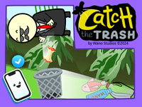 Play Catch The Trash - Free Online Scratch Game