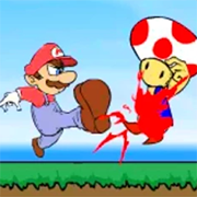 Play Mario Combat Deluxe - Free Online Arcade Game