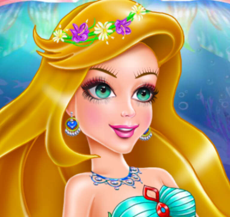 Mermaid Beauty Care - Play free online - CrazyGames-Poki