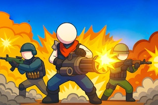 Squad Shooter 3D - Army Commando Gun Battle Game - Play free online - CrazyGames-Poki