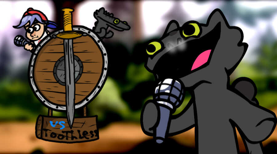 FNF Vs Toothless – Jogue Online em FreeH5Games