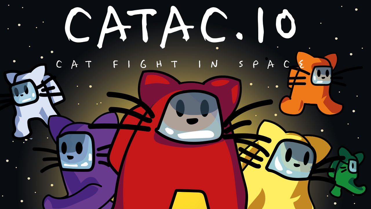 Play Catac.io: Cat Fight In Space - Free Online Shooting Game