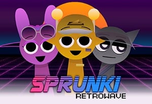 Sprunki Retrowave - Play free online - CrazyGames-Poki